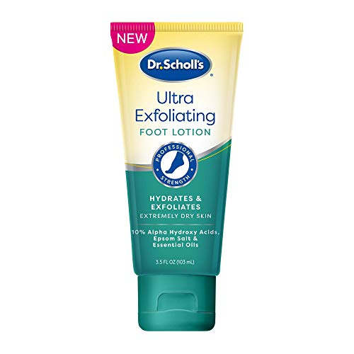 Dr Scholls Ultra Exfoliating Foot Lotion Cream With Urea For Dry Cra