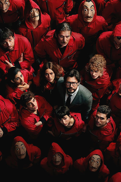 Money Heist Tv Show Series Poster My Hot Posters