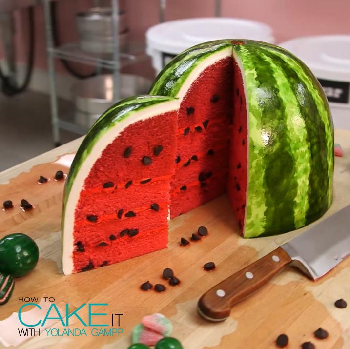 Watermelon Cake How To Cake It