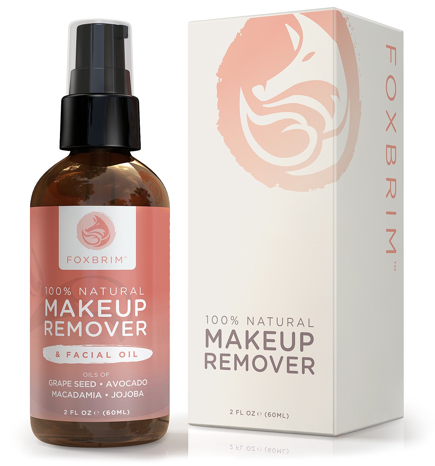 100 Natural Makeup Remover And Facial Oil Foxbrim Naturals