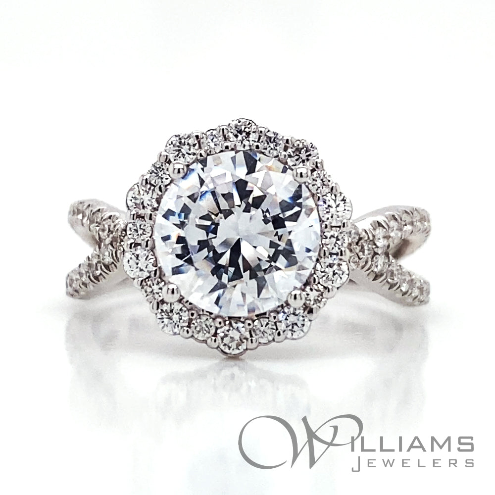 Michael M Defined 18 Karat Diamond Engagement Ring Williams Jewelers