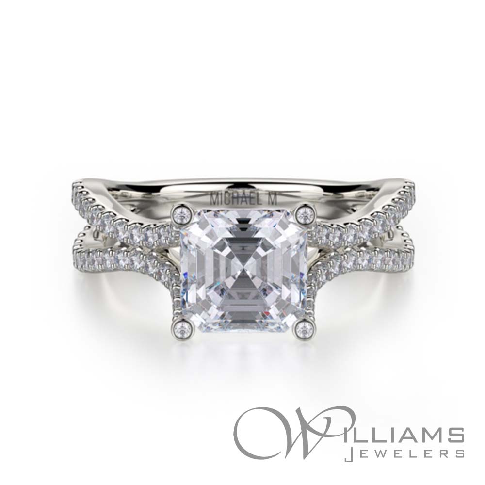 Michael M Defined 18 Karat Diamond Engagement Ring Williams Jewelers