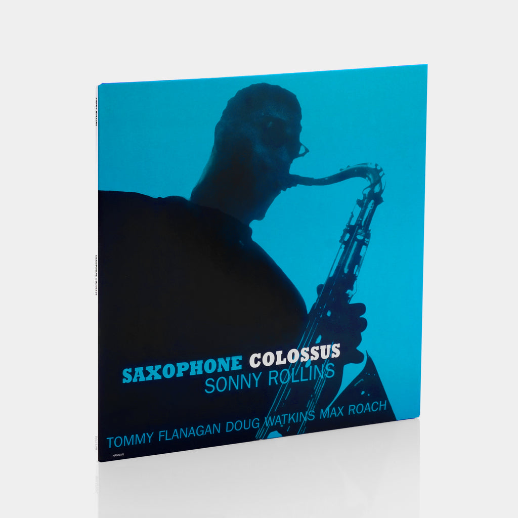 Sonny Rollins Saxophone Colossus Lp Blue Vinyl Record Retrospekt