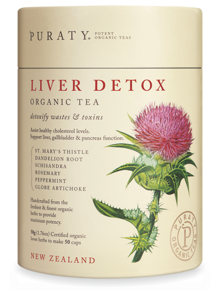 Tea For Liver Detox Support Flush And Cleansing New Zealand Puraty