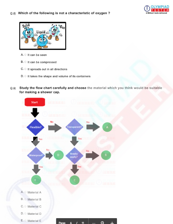 Class 3 Nso Science Olympiad Sample Paper Worksheet 1 Olympiad Tester