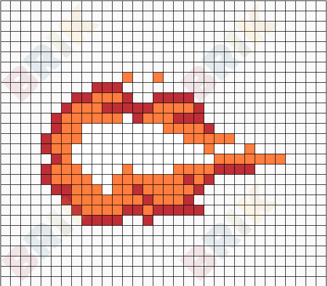 Pixel Fire Ball Brik