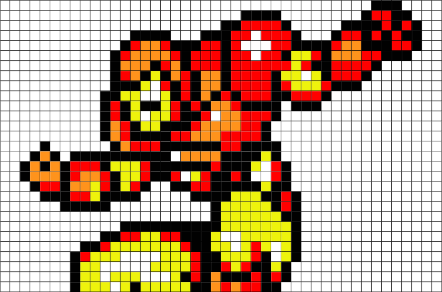 Pixel Art Facile Iron Man Tuto Dessin Iron Man Pixel