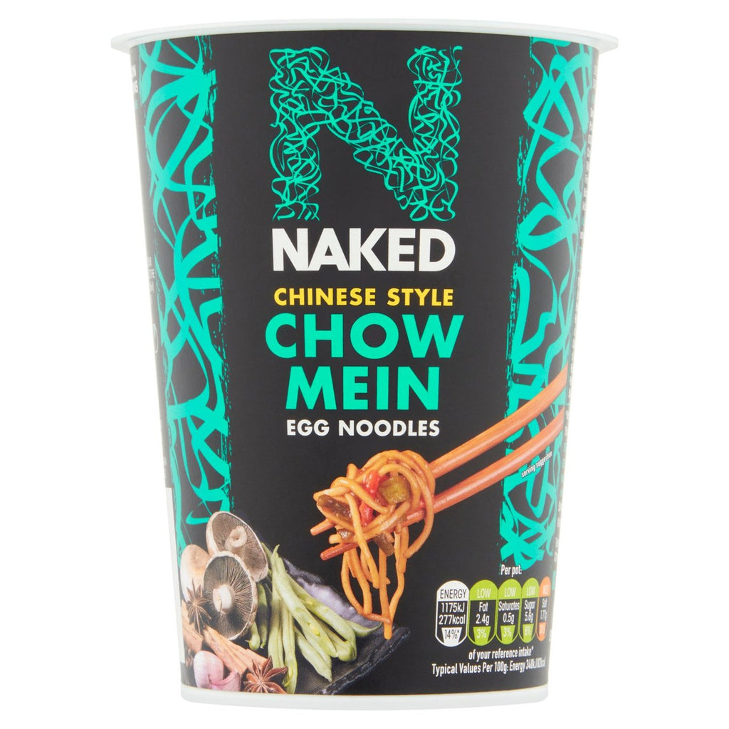 Naked Noodle Chow Mein 78g British Online British Essentials