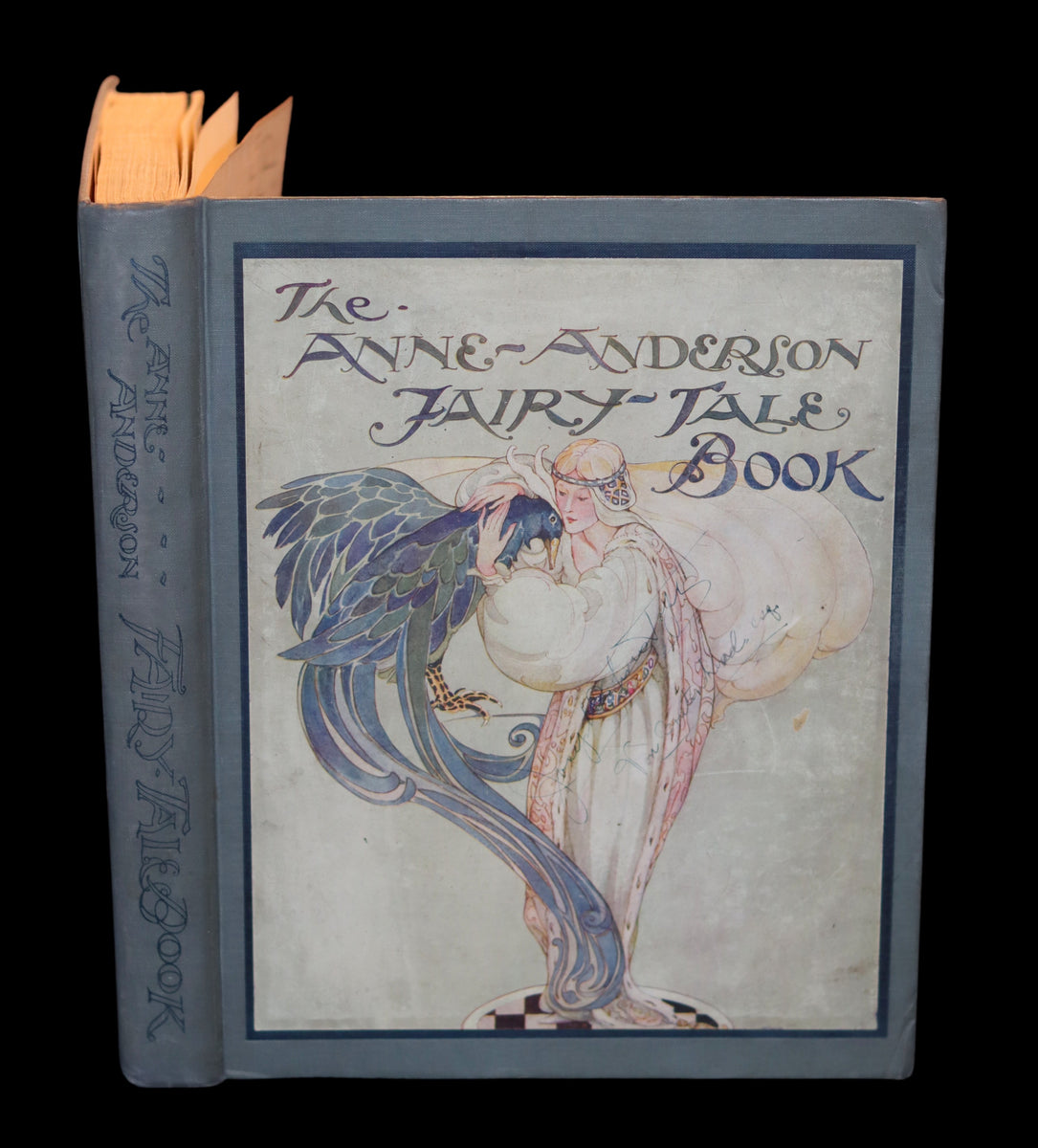 1923 Rare Book The Anne Anderson Fairy Tale Book Illustrated First