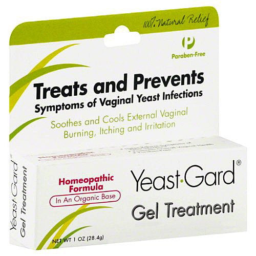 Yeast Gard Homeopathic Vaginal Gel Treatment 1 Oz Mountainside