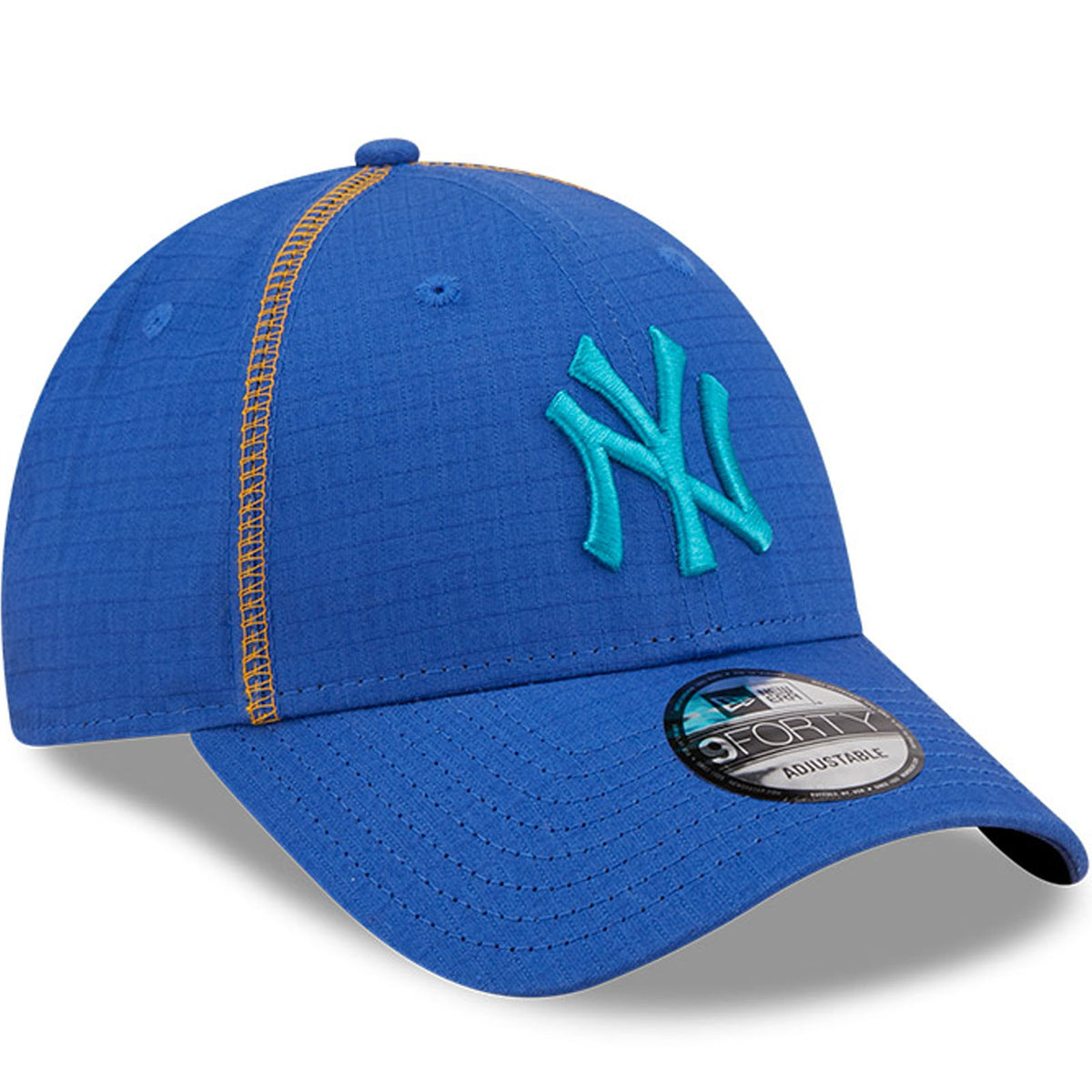 New Era Mens New York Yankees 9forty Mlb Ripstop Baseball Cap Blue