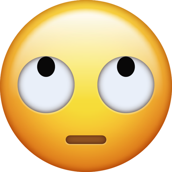 Eye Roll Emoji In Png Free Download Ios Emojis Emoji Island Images