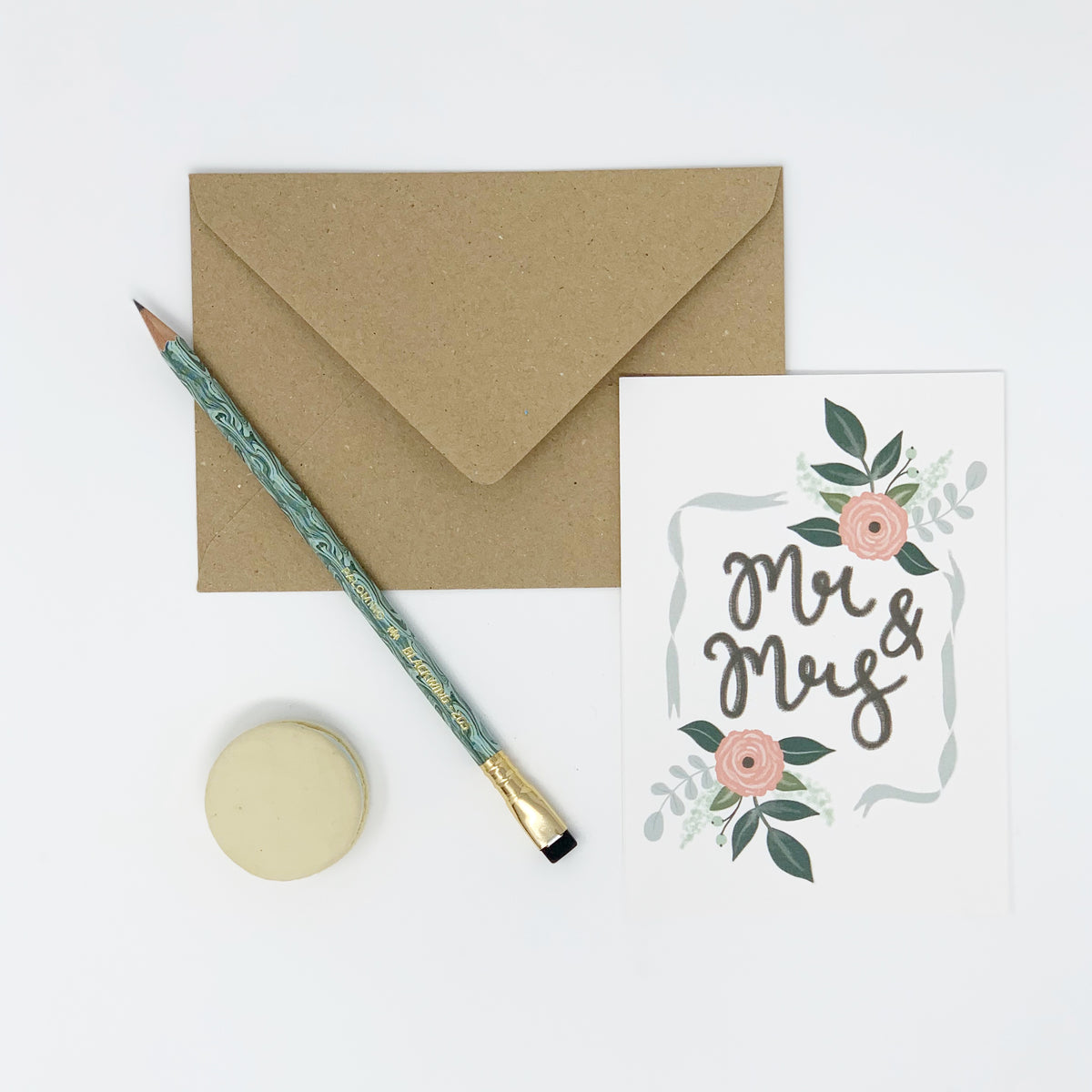 Mr And Mrs Wedding Day Card Lomond Paper Co