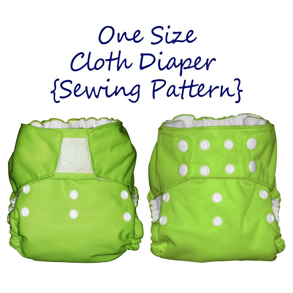 Diaper Sewing Pattern One Size Fits All Mammacandoit