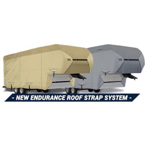 Tan And Gray S2 Expedition Class A Rv Covers By Eevelle Marine Grade