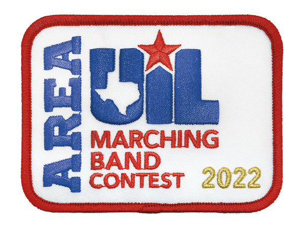 Uil Area Marching Contest Patches Southwest Emblem