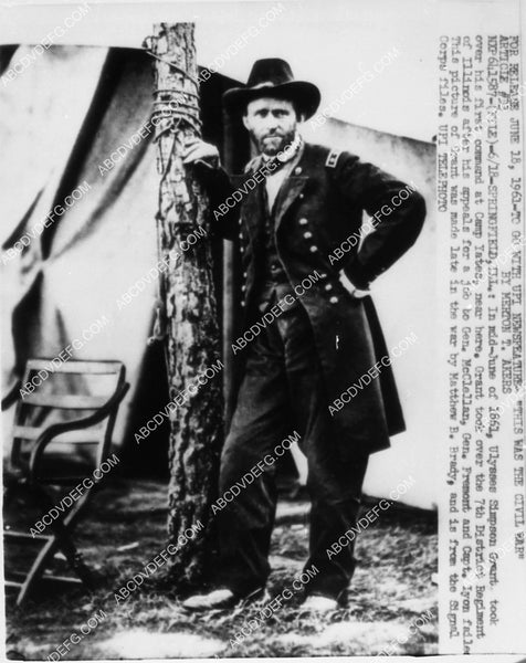 News Photo Civil War General Ulysses S Grant On The Battlefield 1827 1