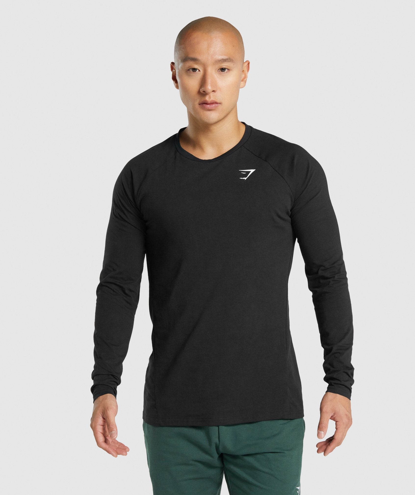 Gymshark Critical 20 Long Sleeve T Shirt Black Gymshark