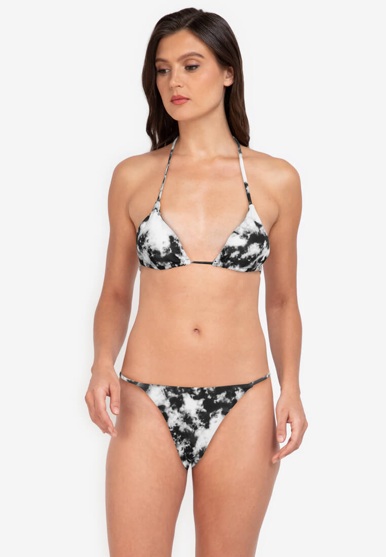 Contrast Tie Dye Triangle Bikini 239 Eika Swimwear