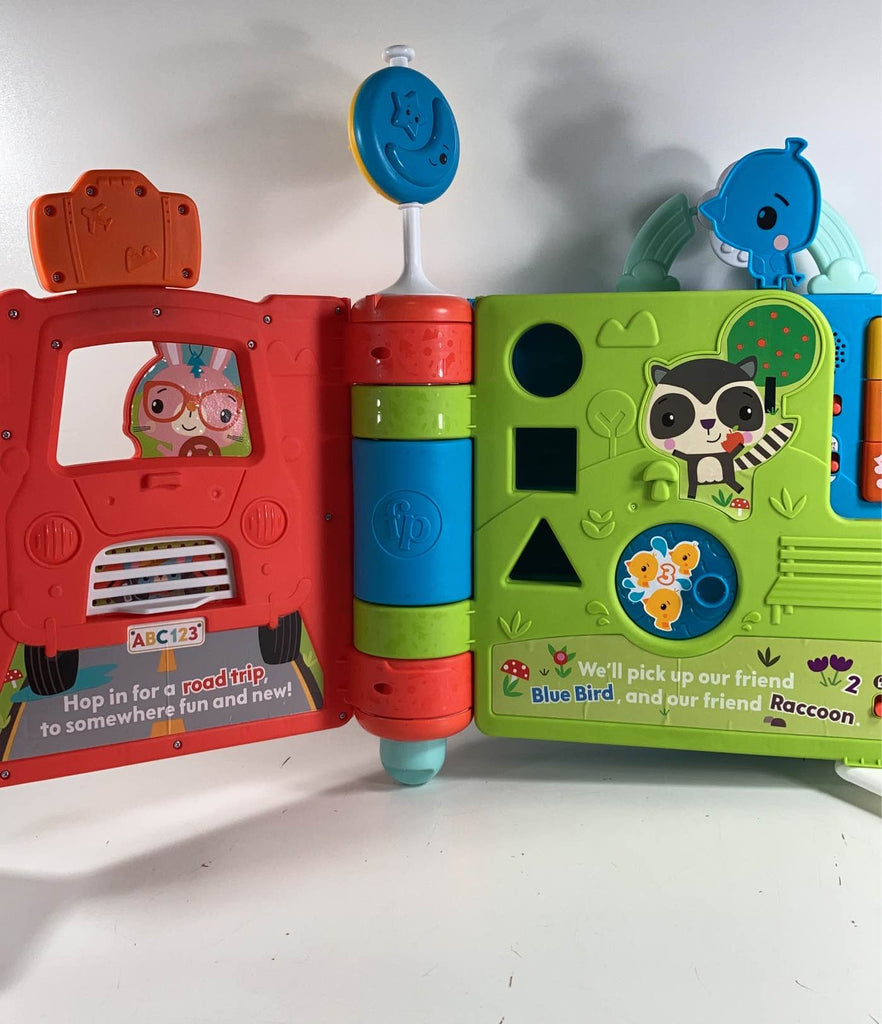 Fisher Price Sit To Stand Giant Activity Book