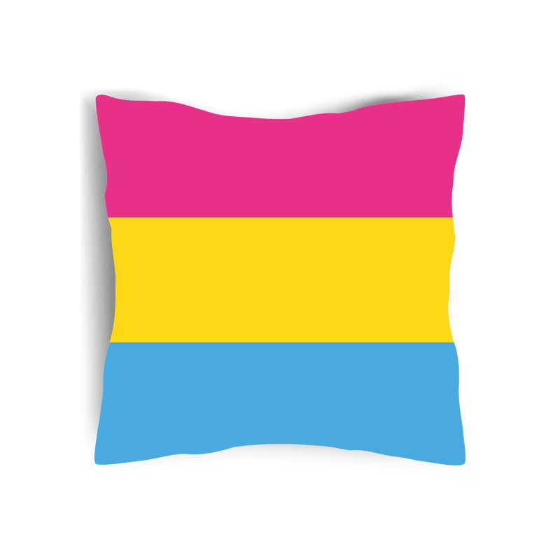 Pansexual Pride Cushion Flags And Flagpoles