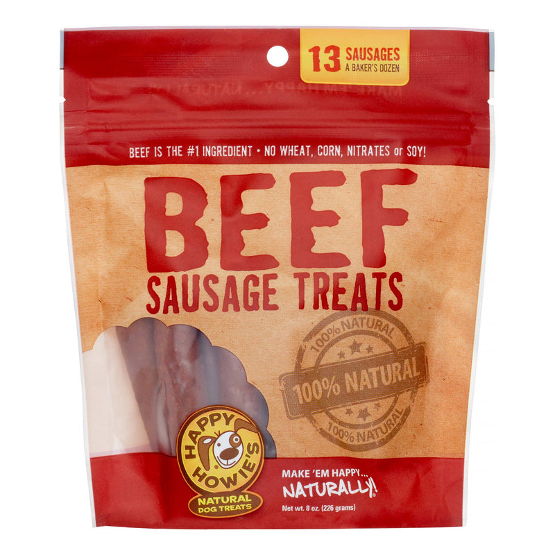 Happy Howies Deli Style Sausages 4 Sausage Bakers Dozen Beef Natural