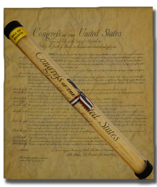 Bill Of Rights 1789 Poster Size 23 X 29