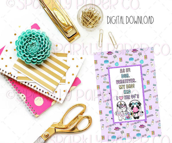 90s Dashboard Digital Download Sparkly Paper Co