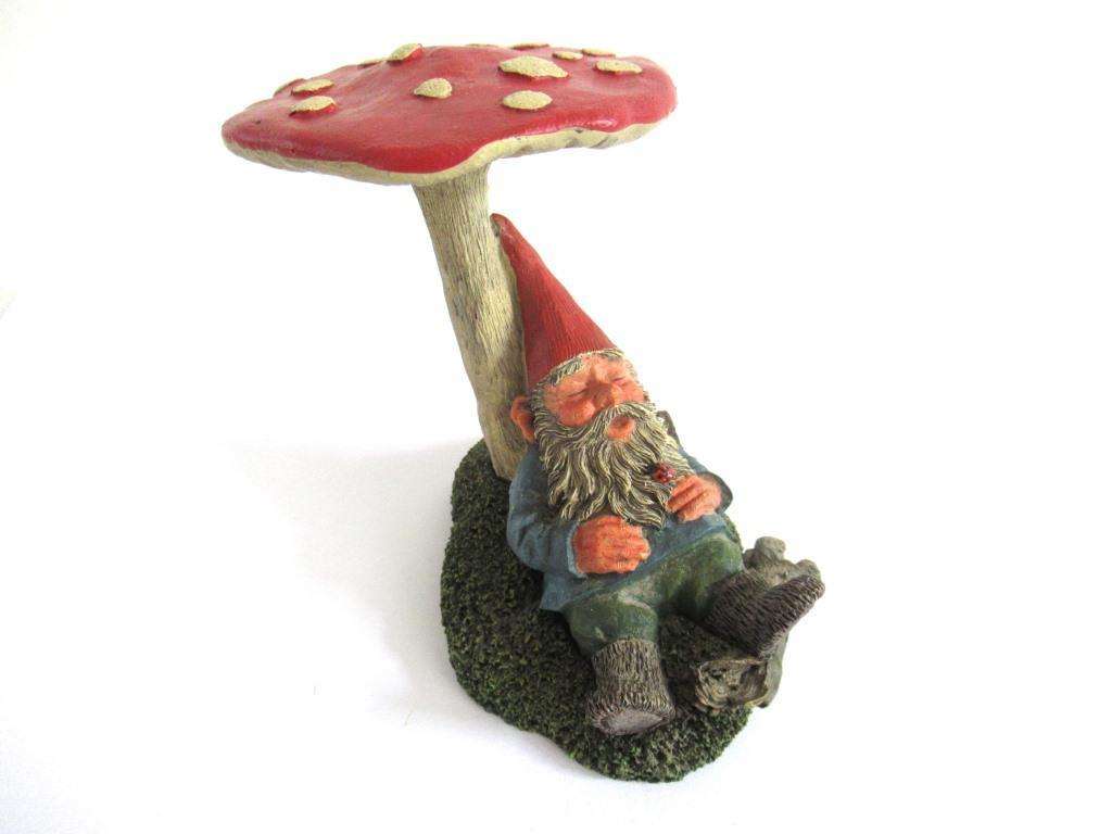 Gnome Sleeping Under A Mushroom Slumber Chief A Design By Rien Poort