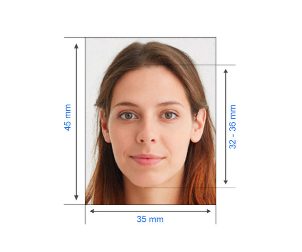 Schengen Visa Photo Eu 35x45 Mm Premium Quality Passport Photo