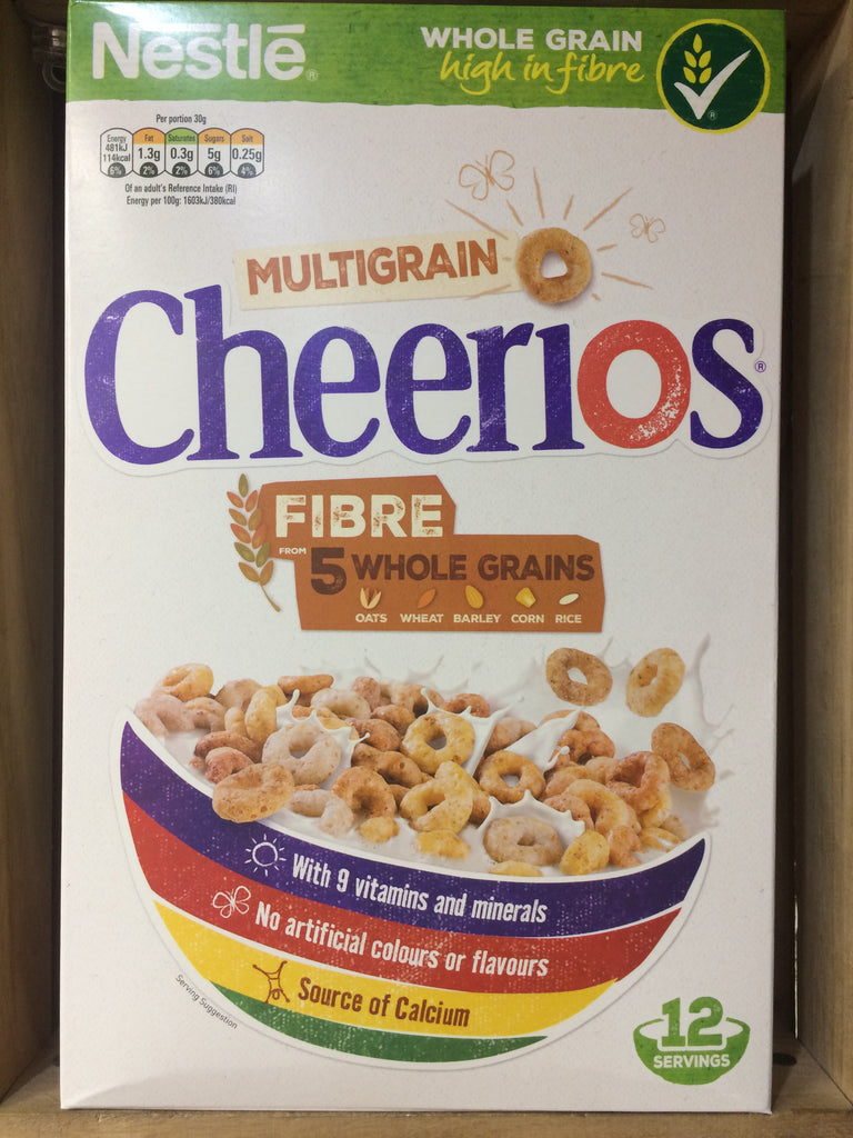 5x Nestle Cheerios Multigrain Cereal 5x375g And Low Price Foods Ltd