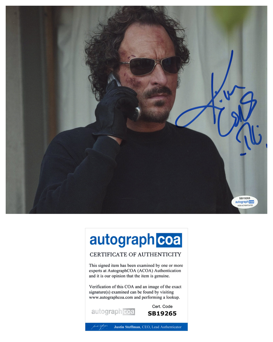 Kim Coates Sons Of Anarchy Signed Autograph 8x10 Photo Acoa Outlaw