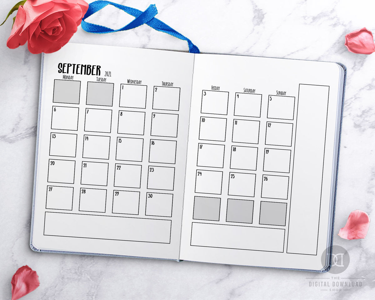 Pin On Bullet Journal 2021 Calendar Printable Free Th