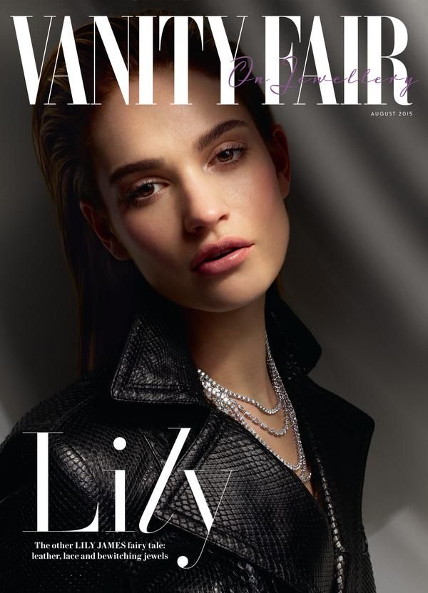 Vanity Fair Cuneyt Akeroglu Lily James Lisa Eldridge