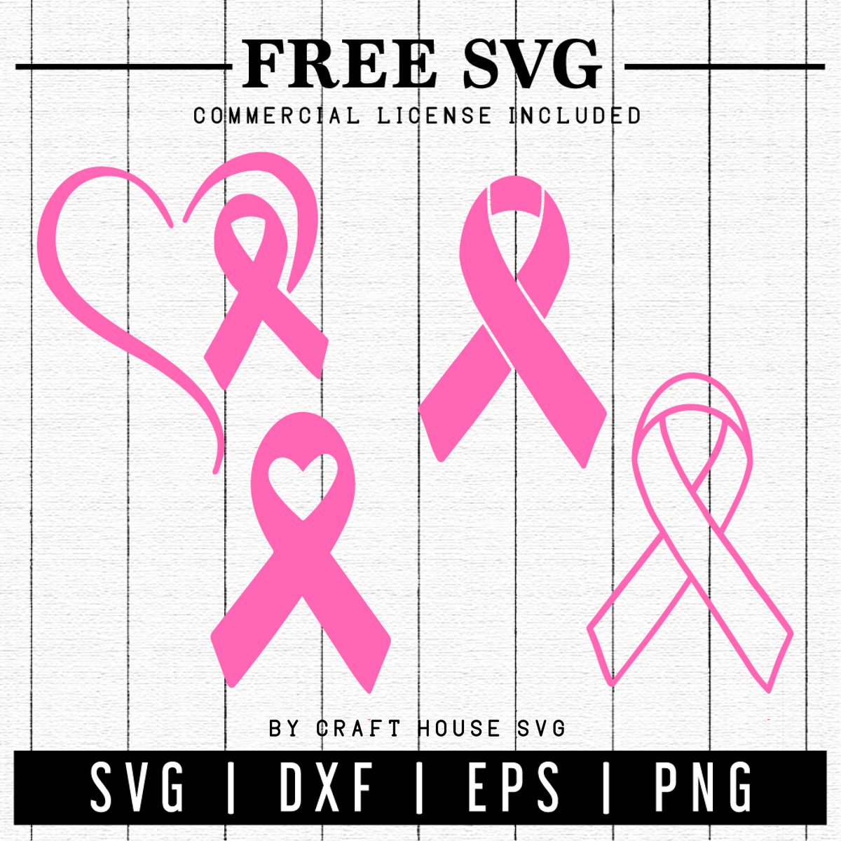 Free Breast Cancer Awareness Ribbons Svg Fb11 Craft House Svg