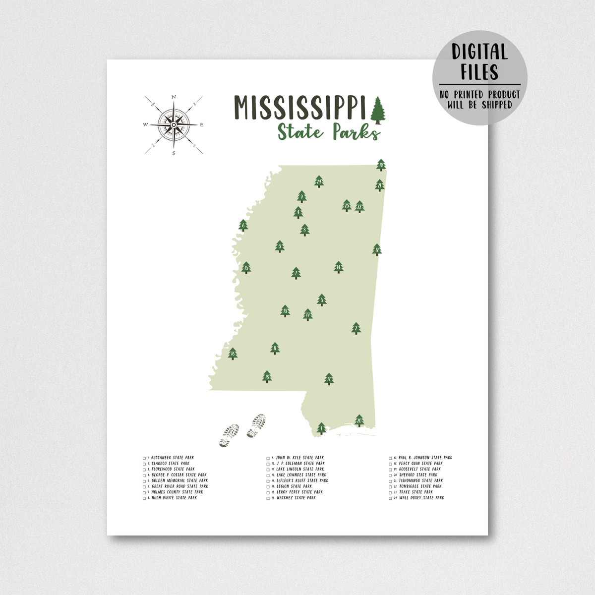 Mississippi State Parks Map Mississippi Map T For Traveler