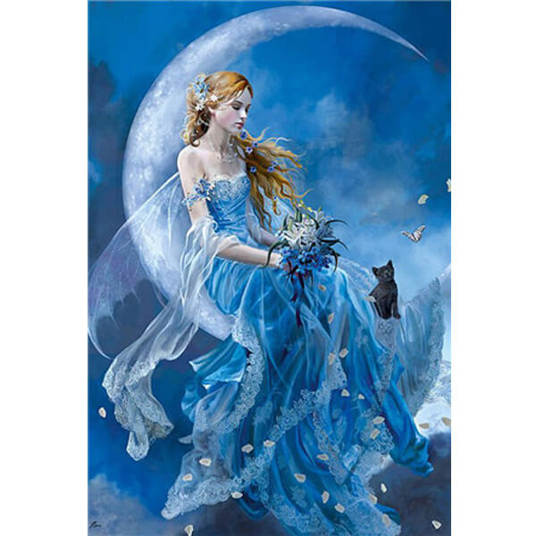 Moon Fairy 5d Diamond Painting Kits Oloee