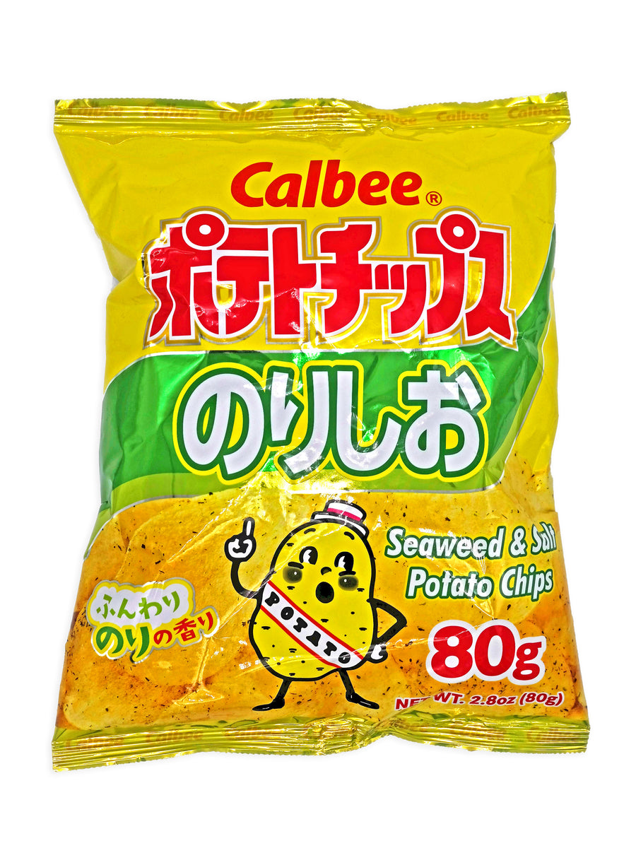 Calbee Seaweed And Salt Potato Chips Asia Mart Santa Rosa