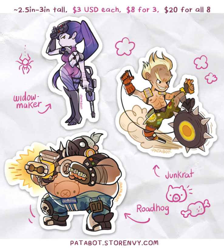 Overwatch Stickers On Storenvy