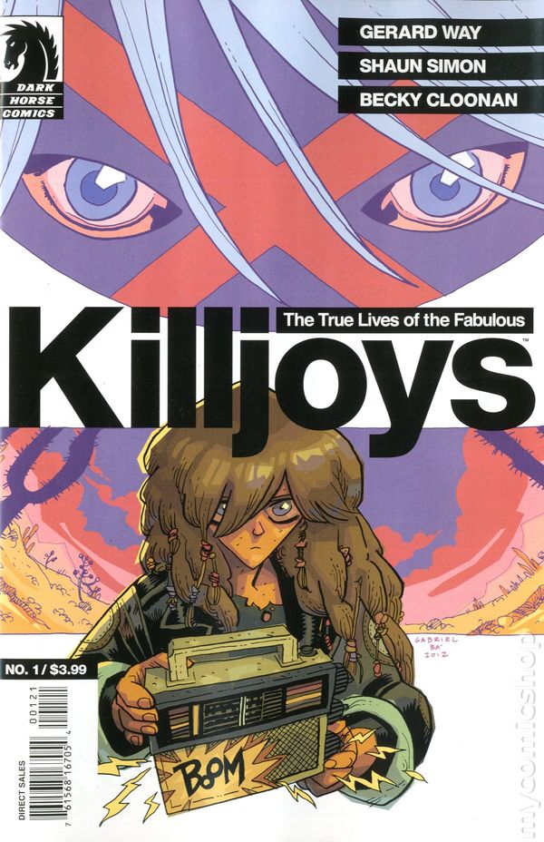 True Lives Of The Fabulous Killjoys 2013 Dark Horse Comic Books