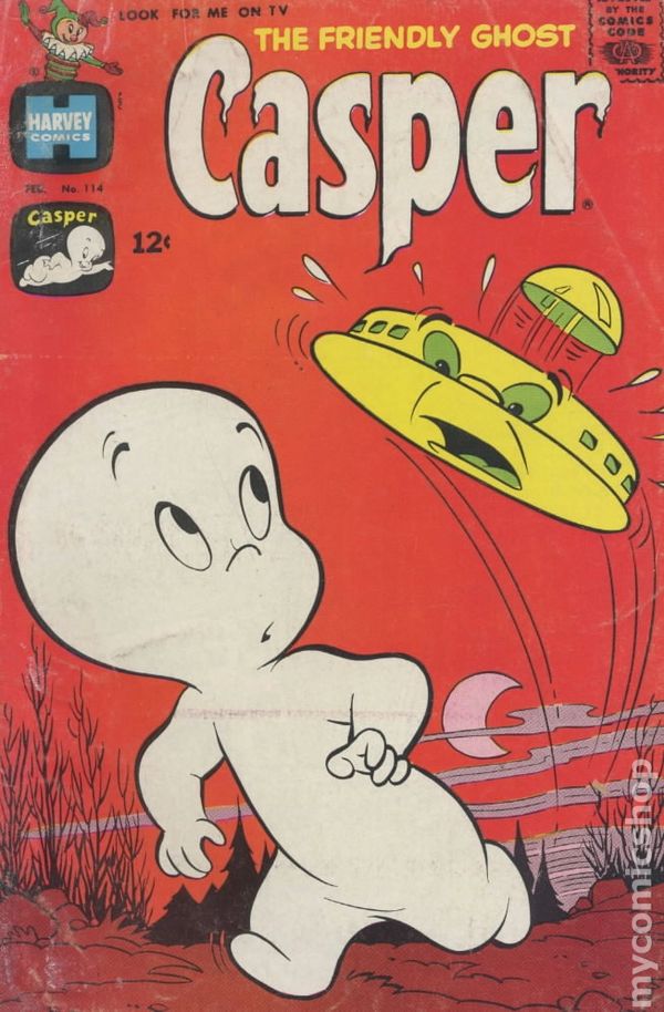 Casper The Friendly Ghost 1958 3rd Series Harvey 114 Gdvg 30