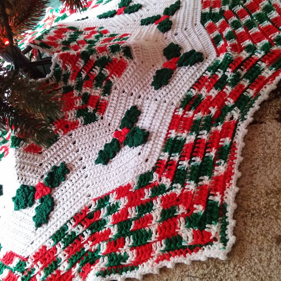 Top 12 Crochet Tree Skirts Of The Year Page 2 Crafty House