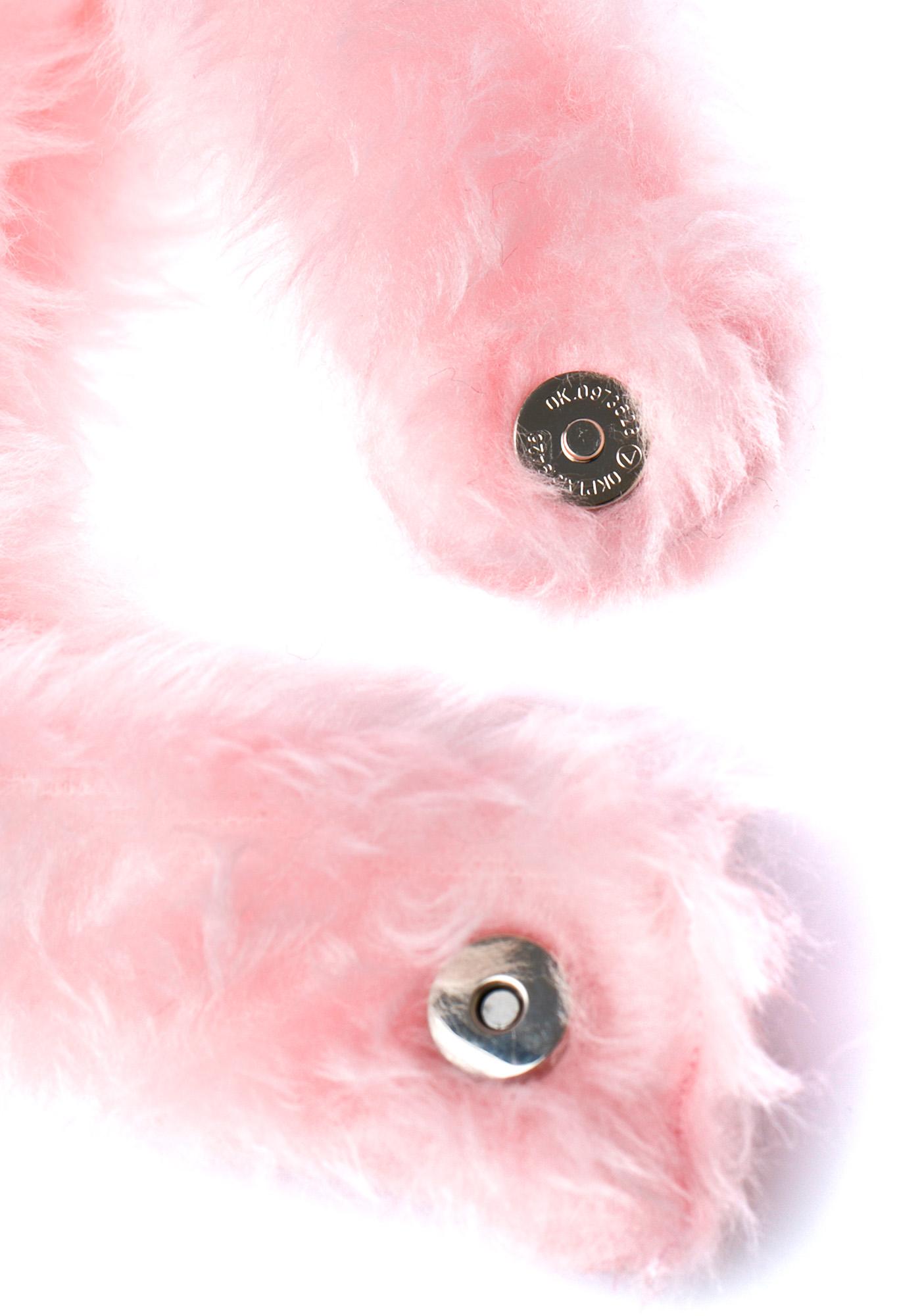 Pht Furry Sweet Luv Fuzzy Choker Dolls Kill