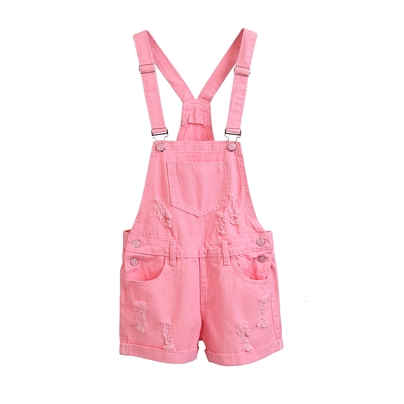 Cute Candy Colored Denim Jumper Shorts · Dream Castle · Online Store