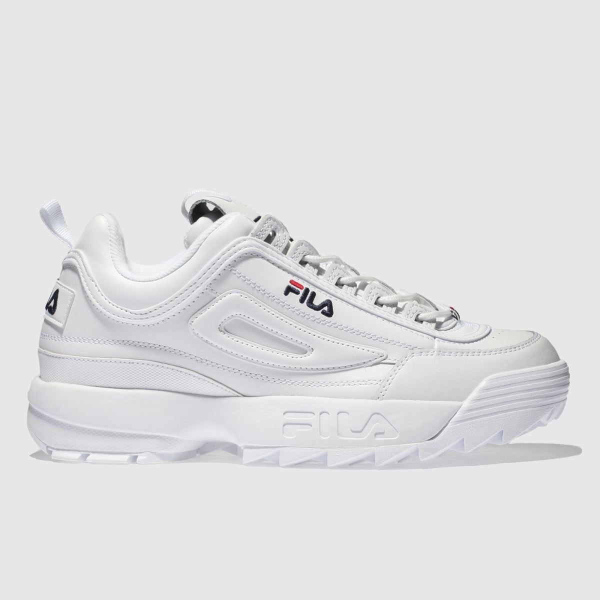 Fila White Disruptor Ii Premium Trainers Trainerspotter