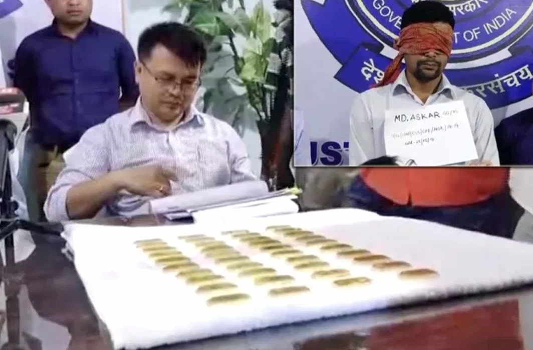 40 Gold Biscuits Worth 2 Crore Seized In Manipur 2 Arrested Apn Live