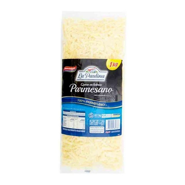 Queso En Hebras La Paulina 1 Kg Parmesano