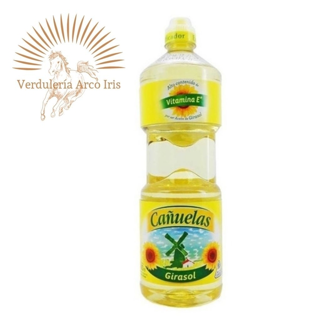 Aceite Cañuelas 900 Cc Girasol Verdú Arco Iris