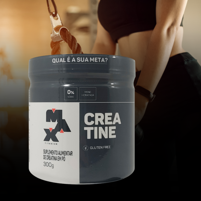 Creatine 300g Max Titanium Comprar Em Homebee