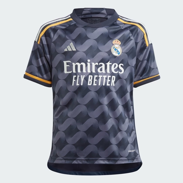 Camisa Real Madrid Ii 2324 Torcedor Adidas Masculina Preto